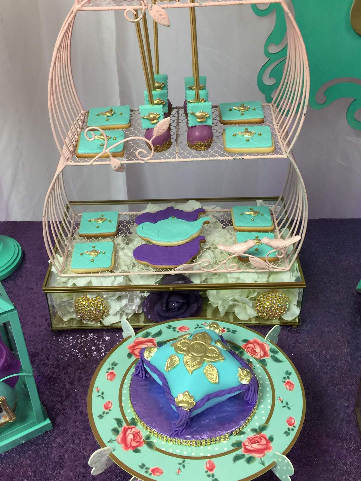 Jasmine Aladdin Birthday Party Ideas | Photo 9 of 15 | Catch My Party