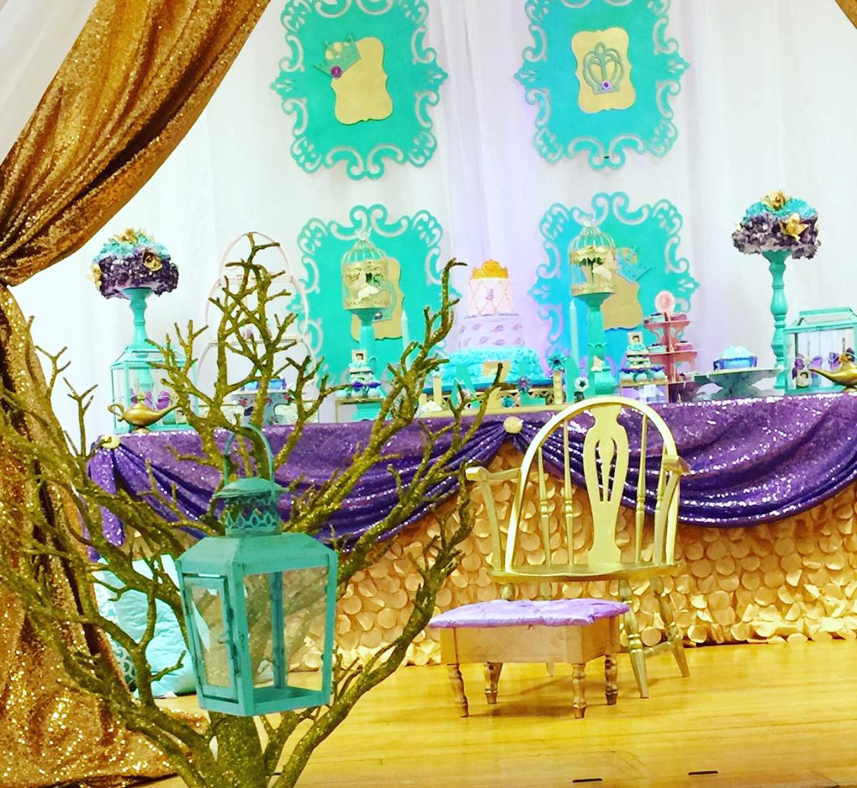 Jasmine Aladdin Birthday Party Ideas | Photo 9 of 15 | Catch My Party