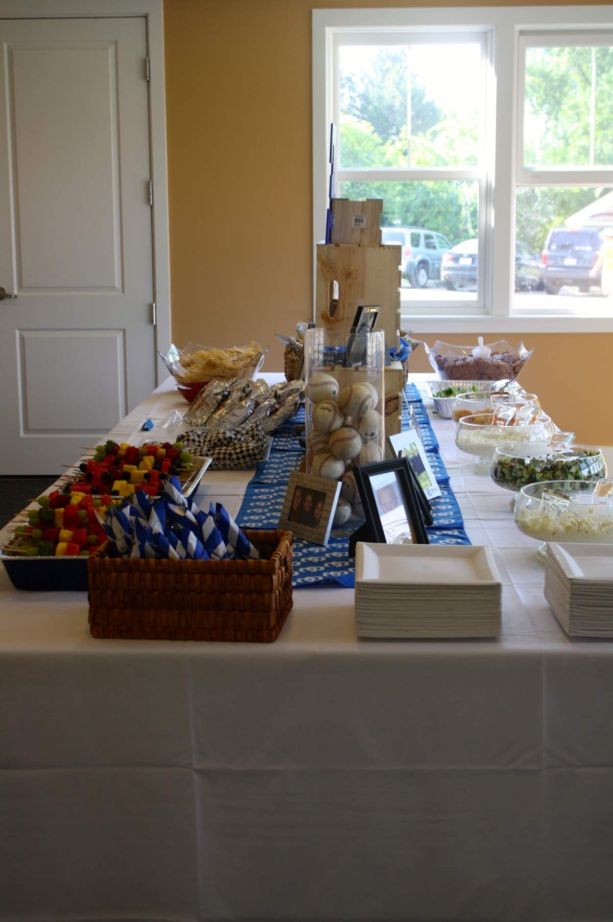 Baseball Graduation/End of School Party Ideas | Photo 1 of 14 | Catch ...