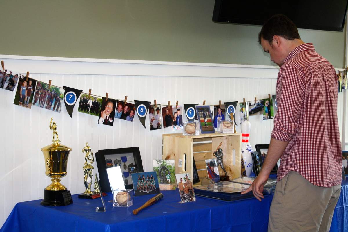 Baseball Graduation/End of School Party Ideas | Photo 1 of 14 | Catch ...