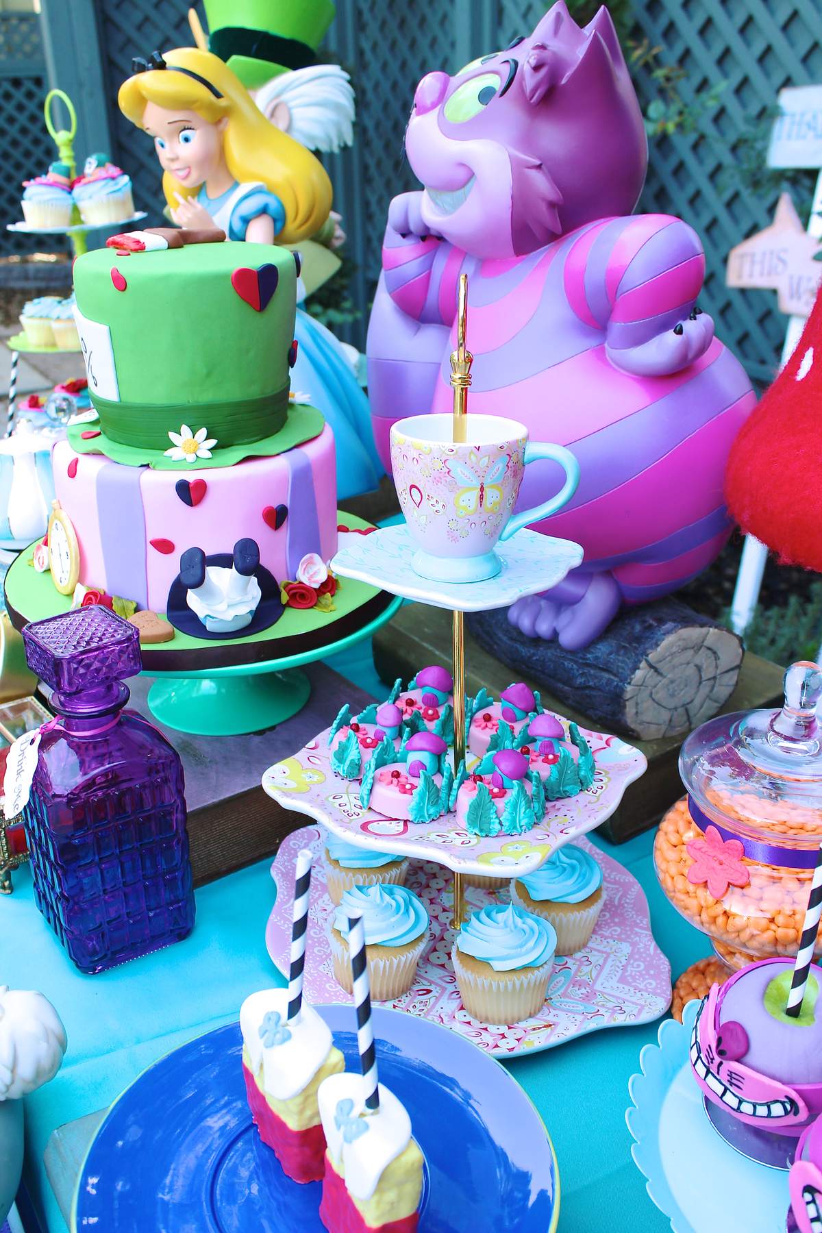 Alice in Wonderland Birthday Party Ideas | Photo 1 of 90 | Catch My Party