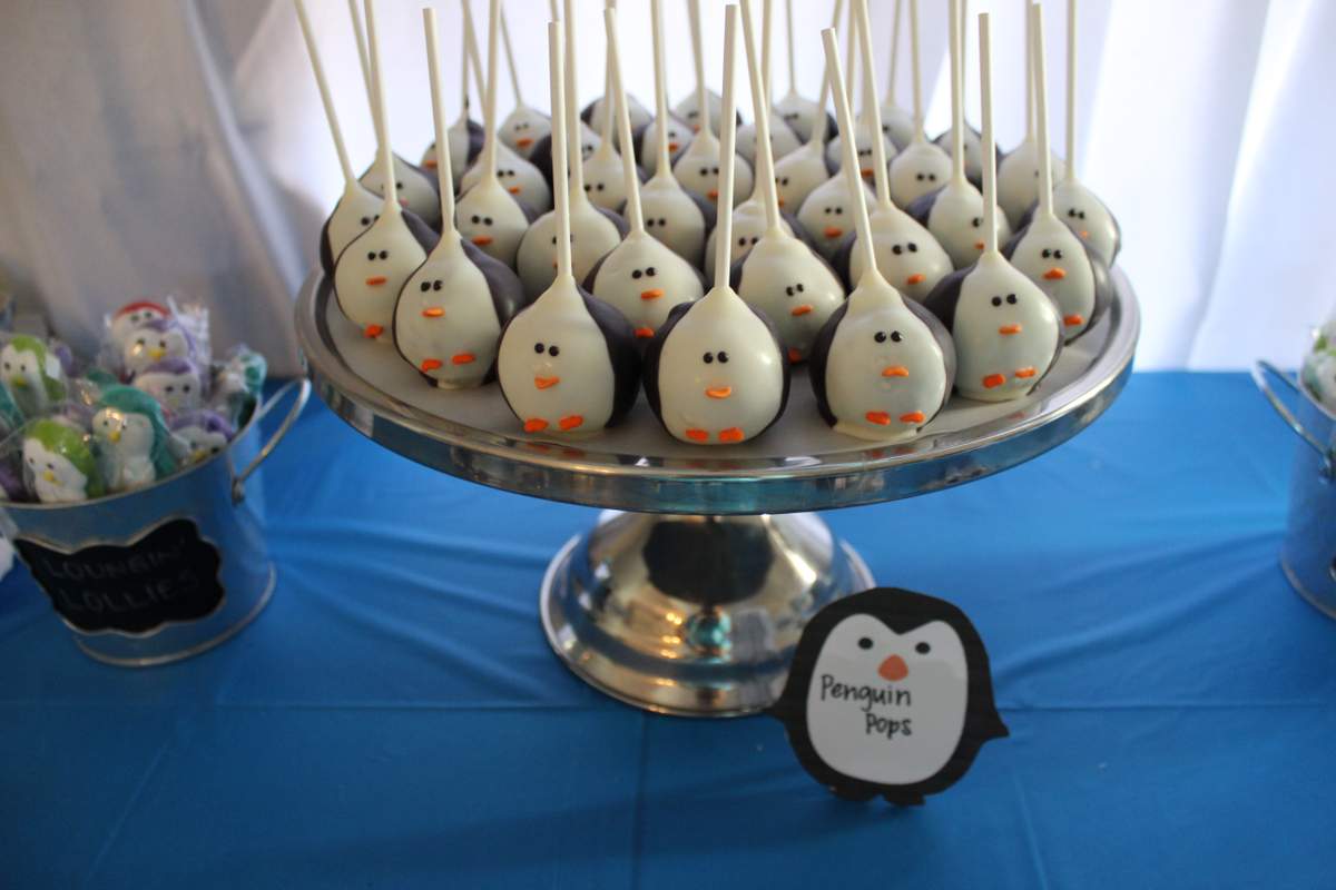 Penguins, PJs and Popsicles Birthday Party Ideas | Photo 6 of 52 ...
