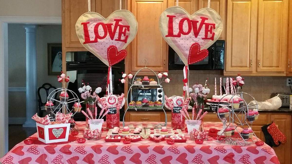 Valentines Day theme Valentine's Day Party Ideas | Photo 21 of 23 ...