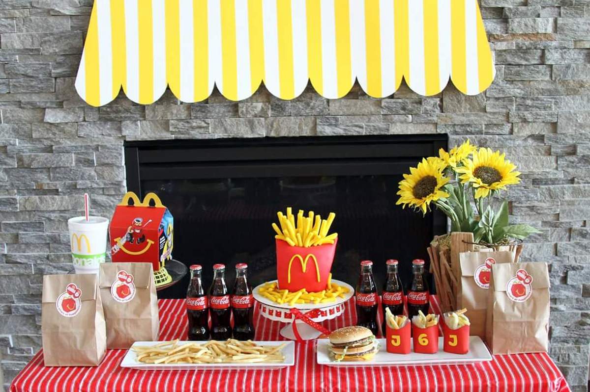 McDonald's Birthday Party Ideas | Photo 5 of 12 | Catch My Party