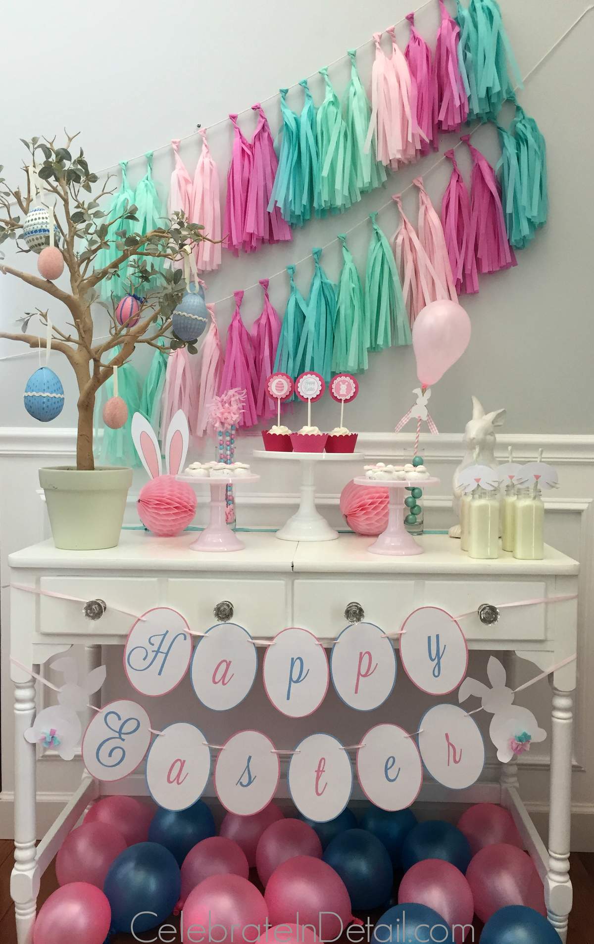 Simple Pastel Easter Party / Easter "Easter Celebration" | Catch My Party