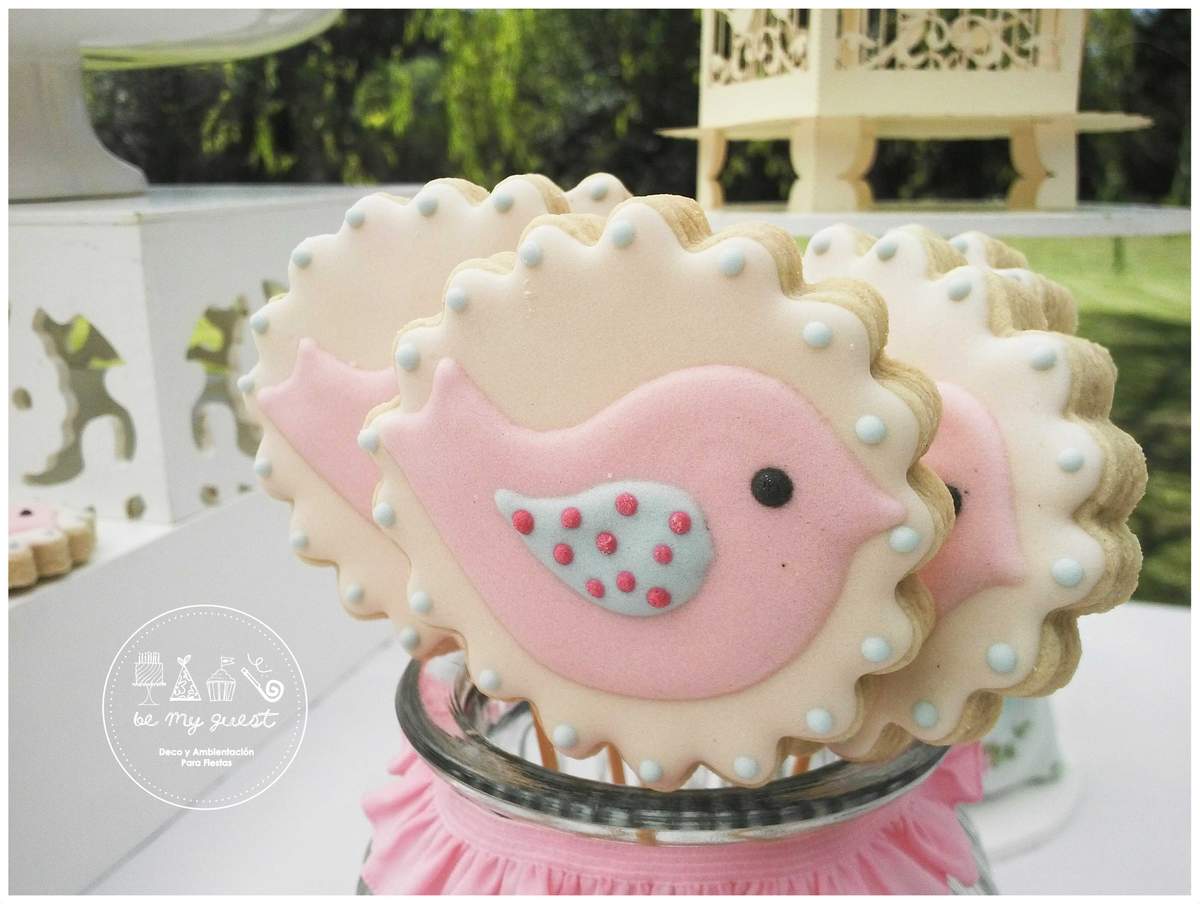 Shabby Chic Birds Baptism Party Ideas | Photo 3 of 33 | Catch My Party