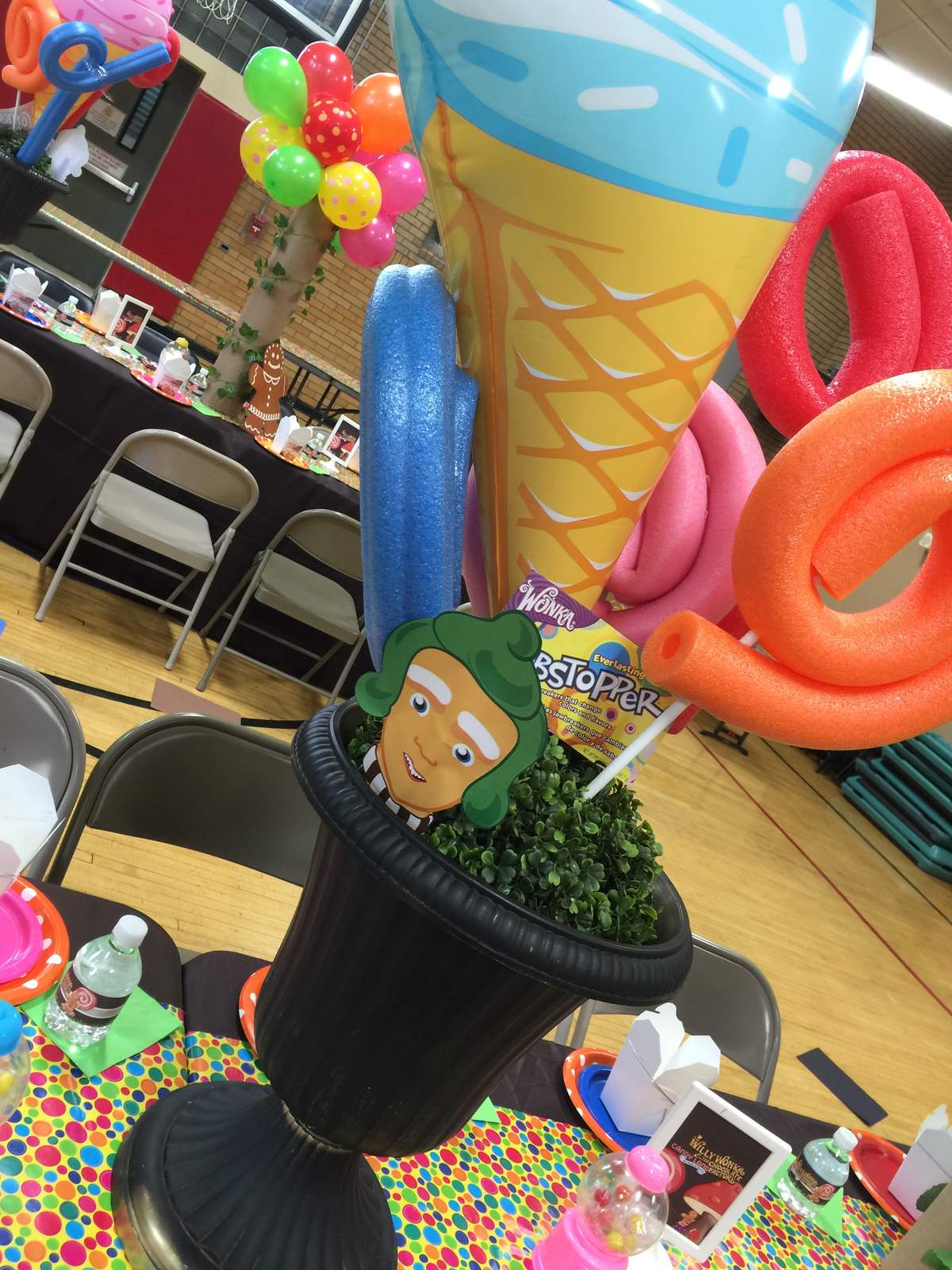 Willy Wonka & The CandyLand Factory Birthday Party Ideas | Photo 9 of ...