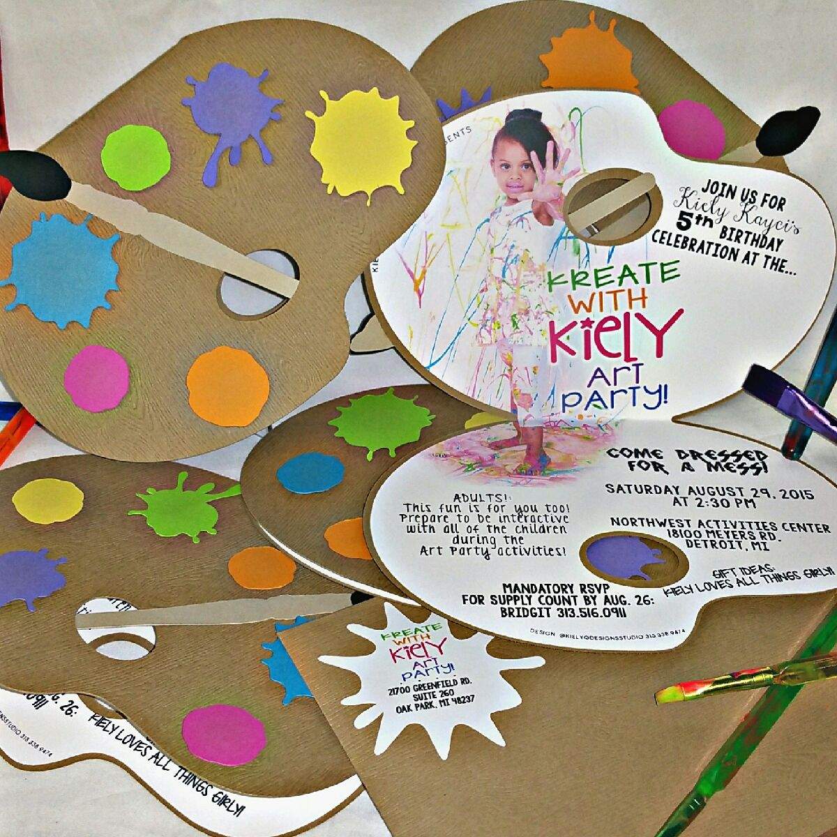 Arts & Crafts Birthday Party Ideas | Photo 7 of 26 | Catch My Party