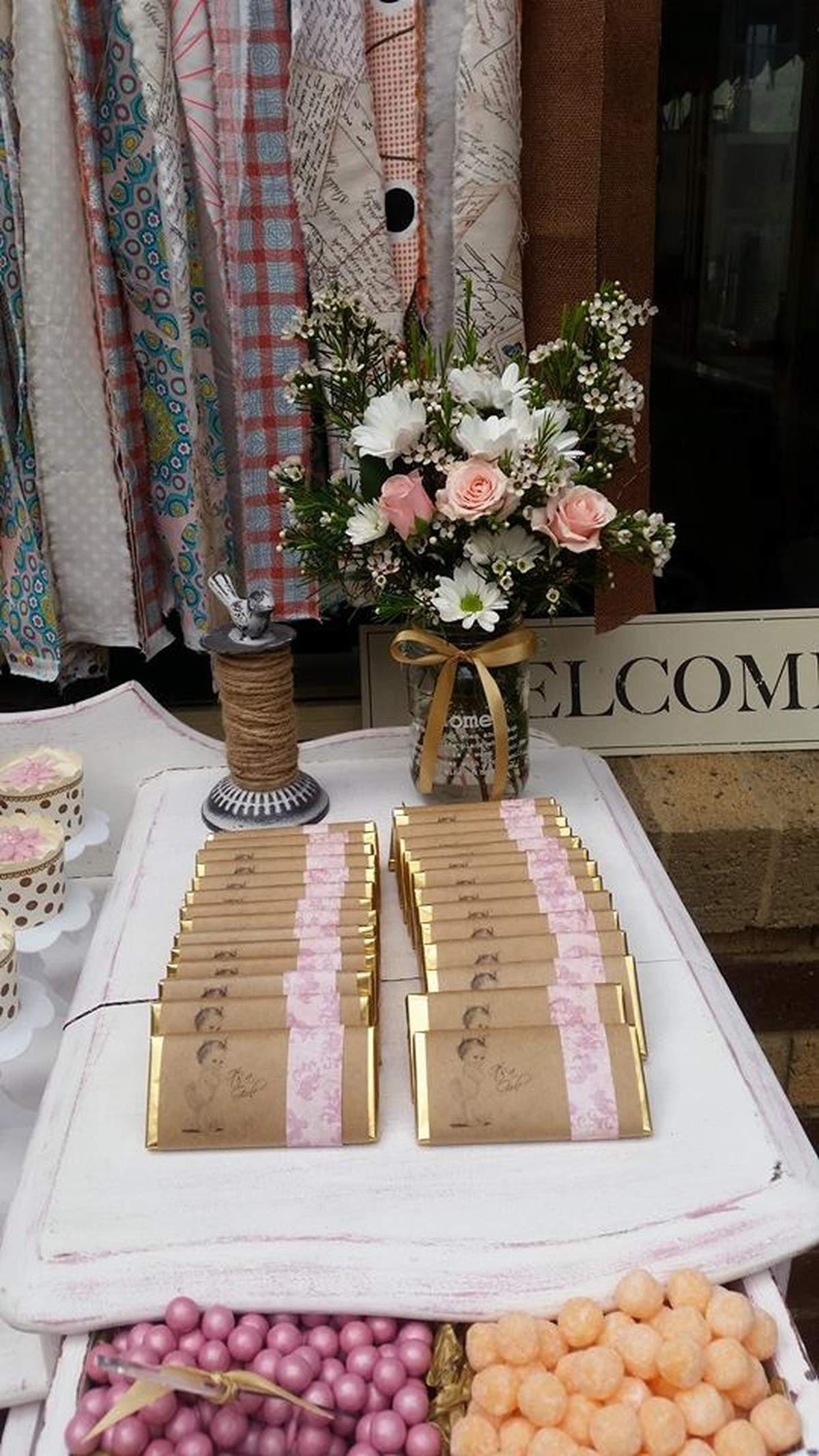 Vintage Baby Shower Party Ideas | Photo 11 of 16 | Catch My Party