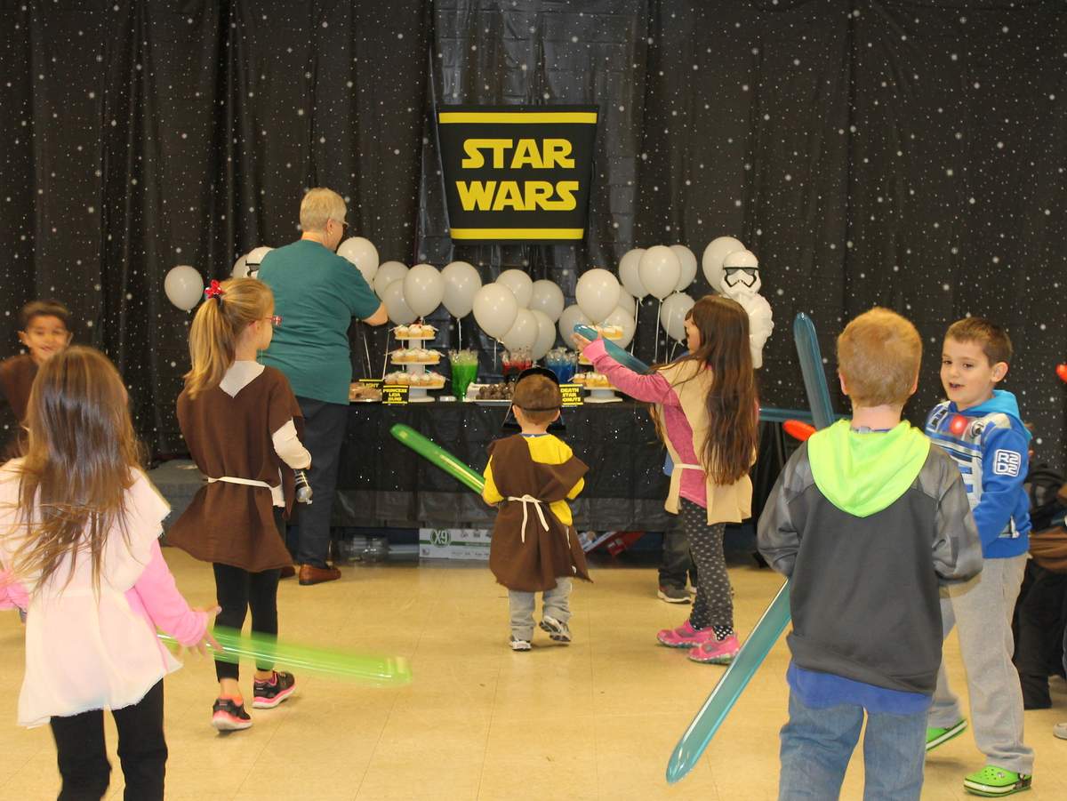 Star Wars Jedi Training Birthday Party Ideas | Photo 24 of 56 | Catch ...