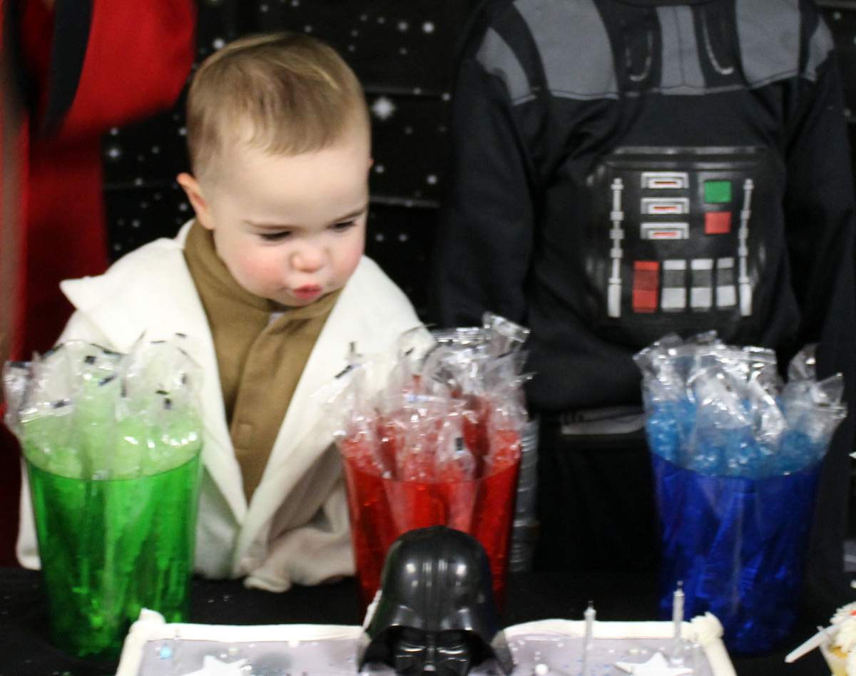 Star Wars Jedi Training Birthday Party Ideas | Photo 24 of 56 | Catch ...