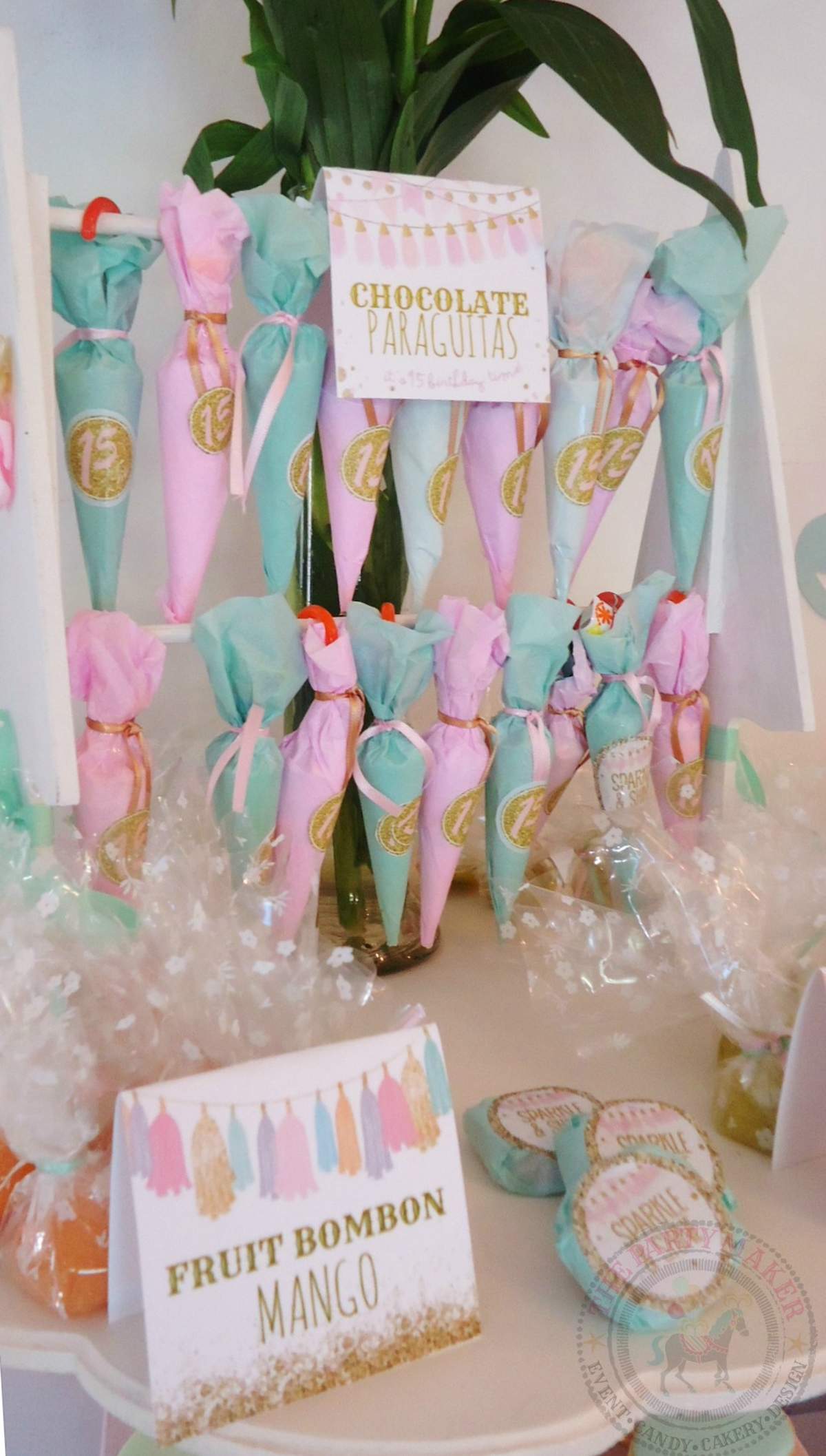 Garland Tassel | Color Pastel Birthday Party Ideas | Photo 14 of 18 ...