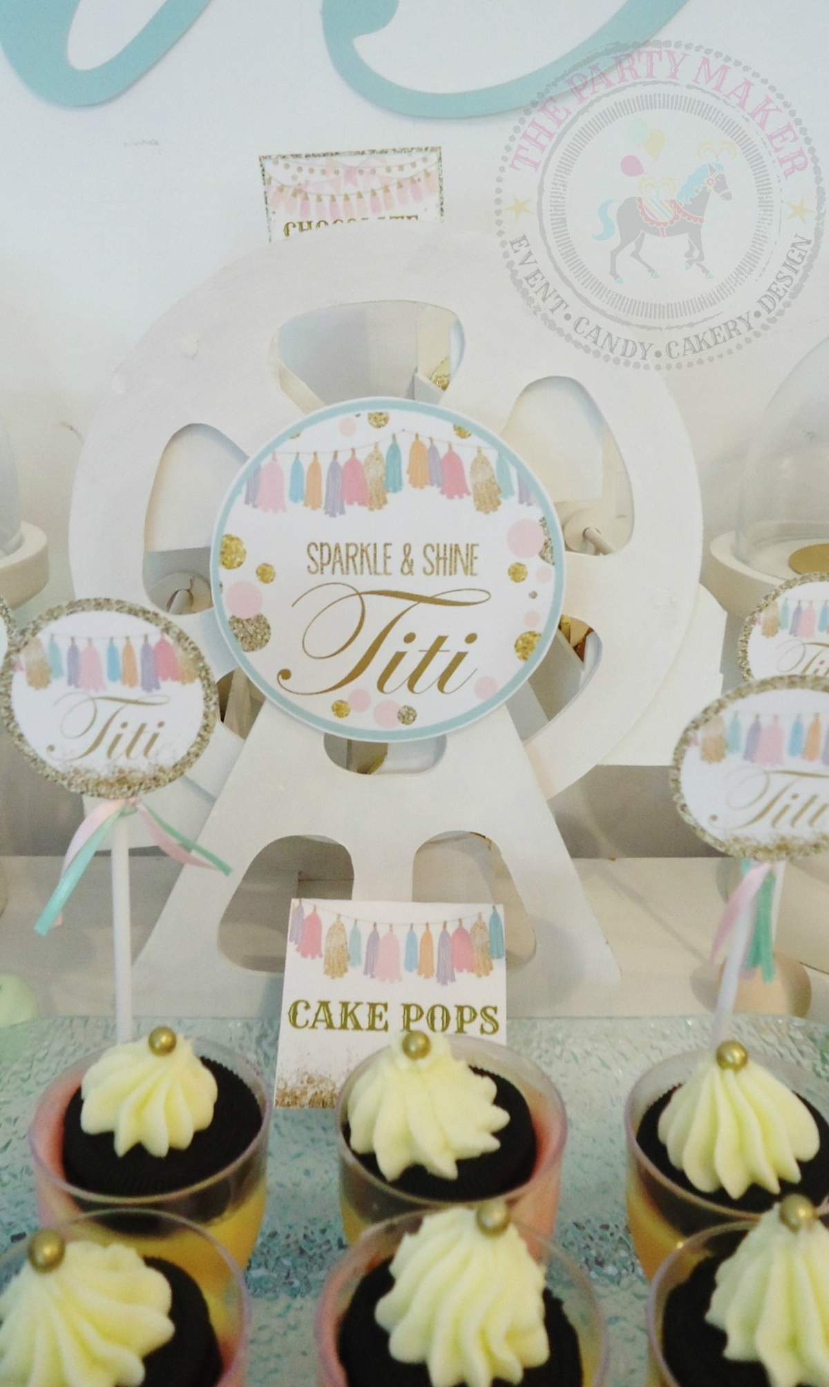 Garland Tassel | Color Pastel Birthday Party Ideas | Photo 14 of 18 ...