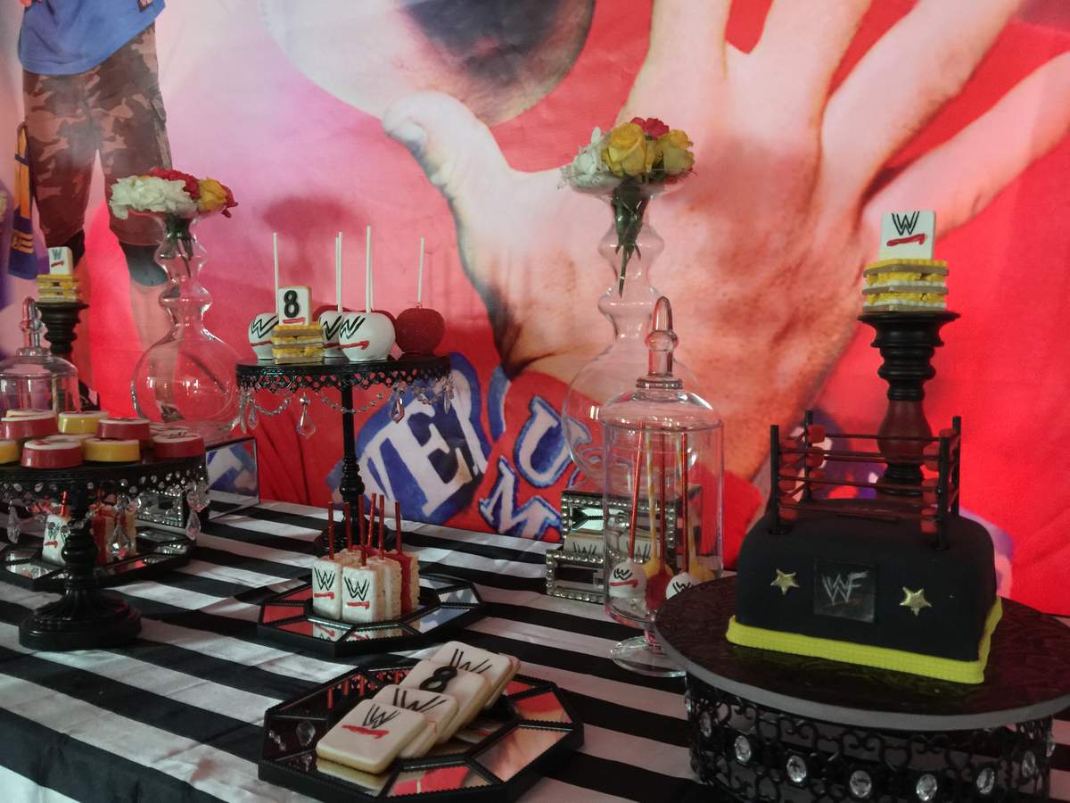 WWE Birthday Party Ideas | Photo 2 of 11 | Catch My Party