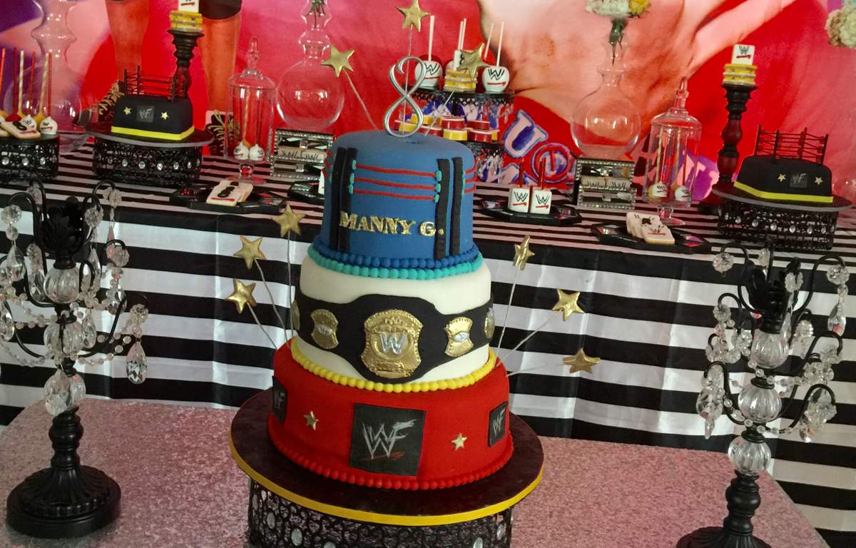 WWE Birthday Party Ideas | Photo 2 of 11 | Catch My Party