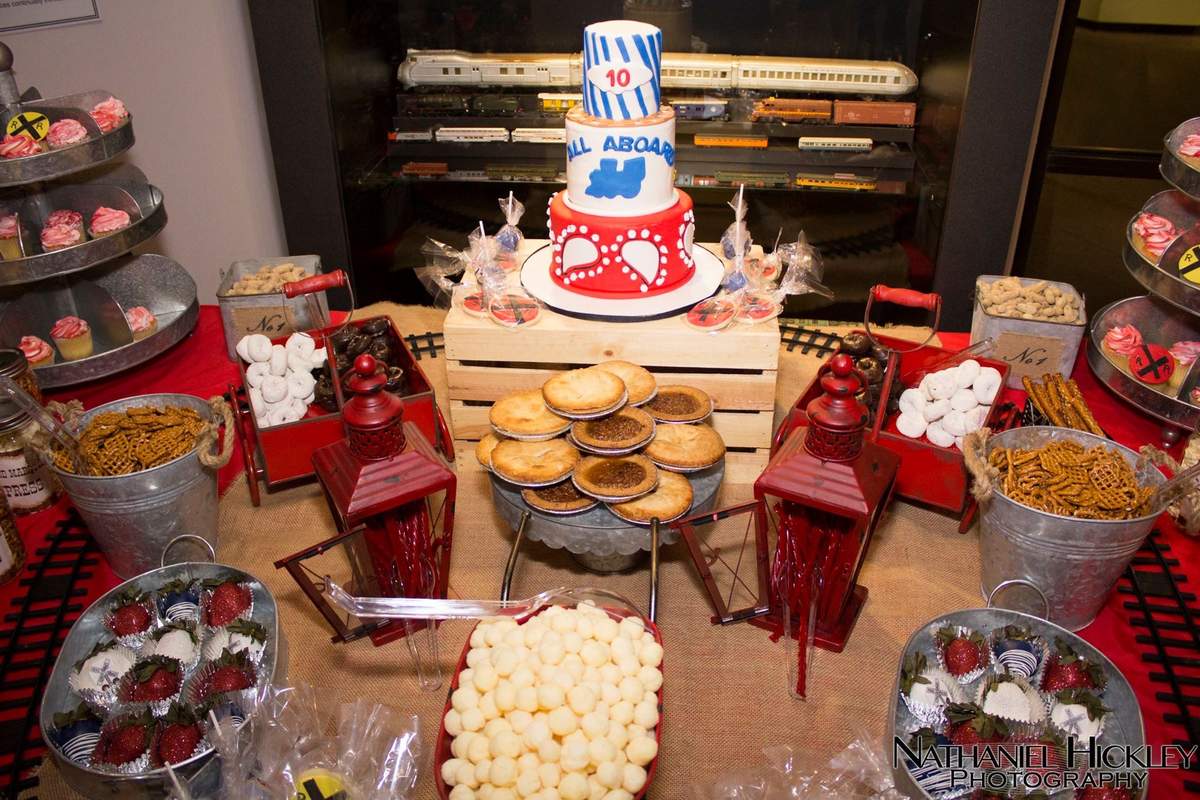 Vintage Train Party Birthday Party Ideas | Photo 7 of 18 | Catch My Party