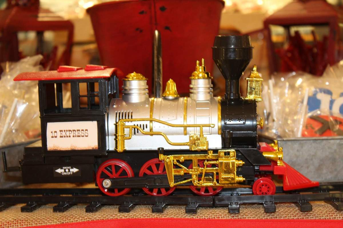 Vintage Train Party Birthday Party Ideas | Photo 7 of 18 | Catch My Party