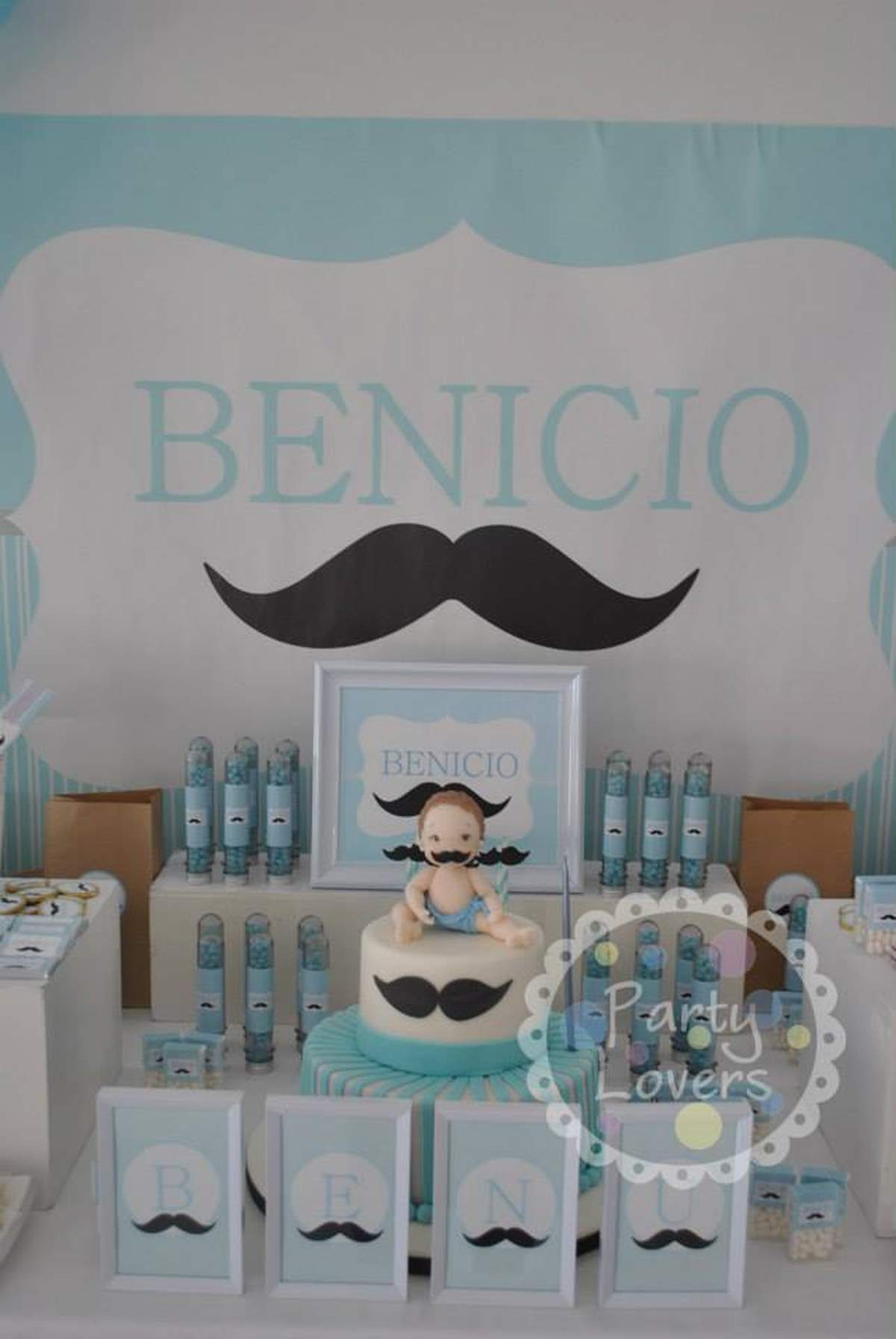 Moustache Party! Baby Shower Party Ideas | Photo 1 of 8 | Catch My Party