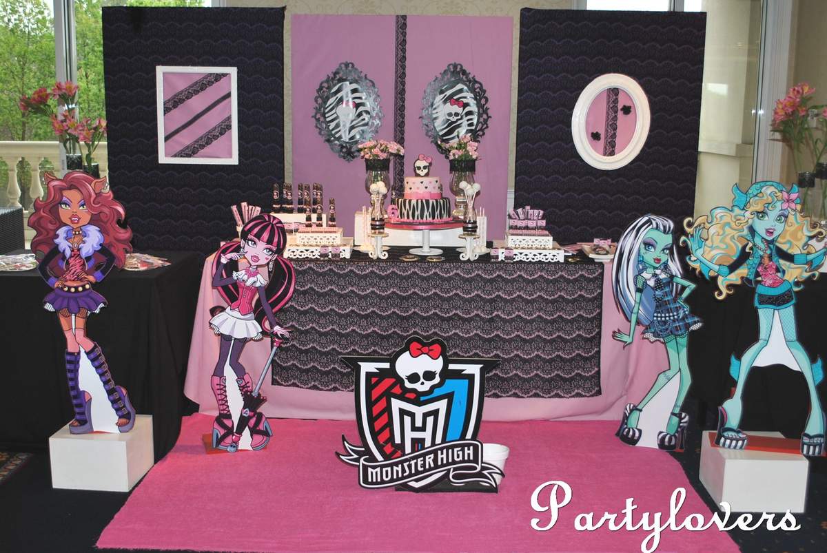 Monster High Birthday Party Ideas | Photo 5 of 12 | Catch My Party