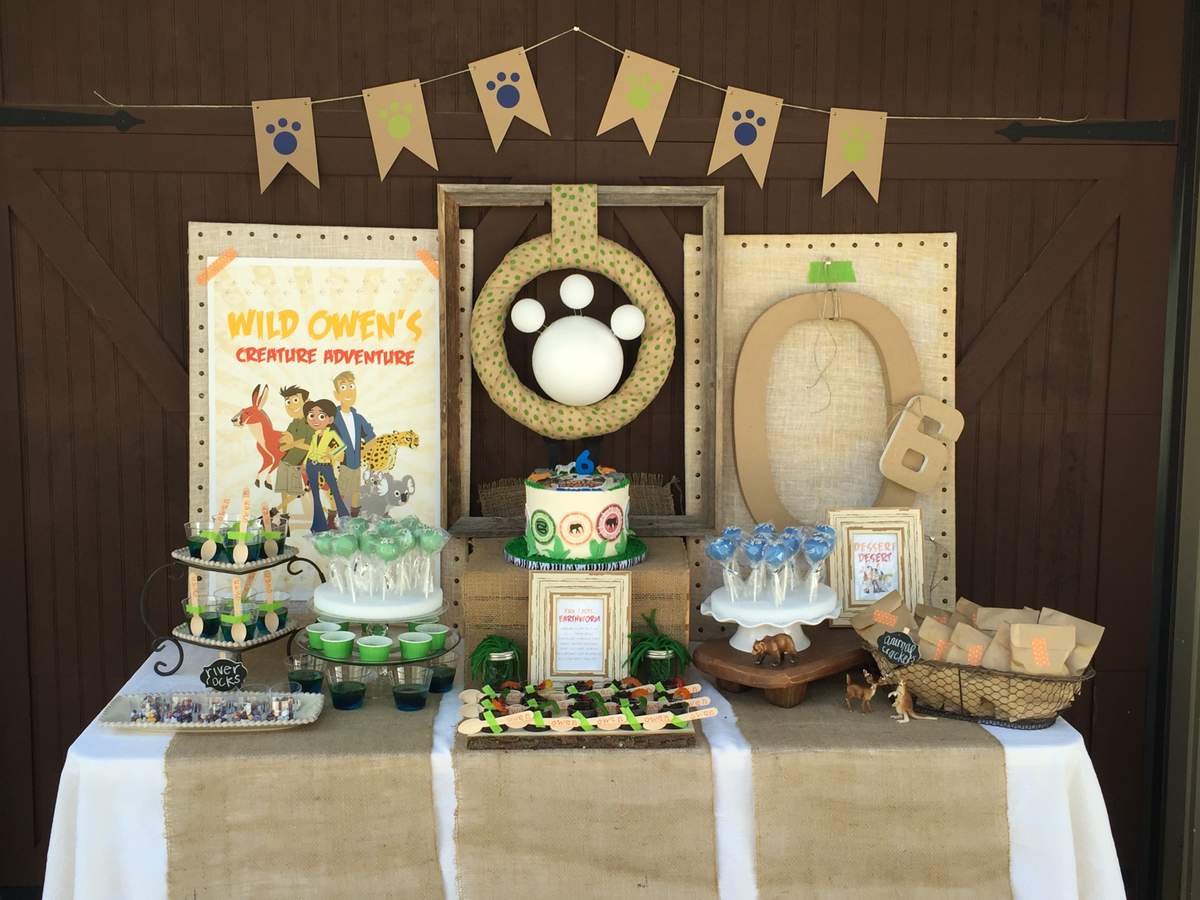 Wild Kratts Birthday Party Ideas | Photo 1 of 37 | Catch My Party