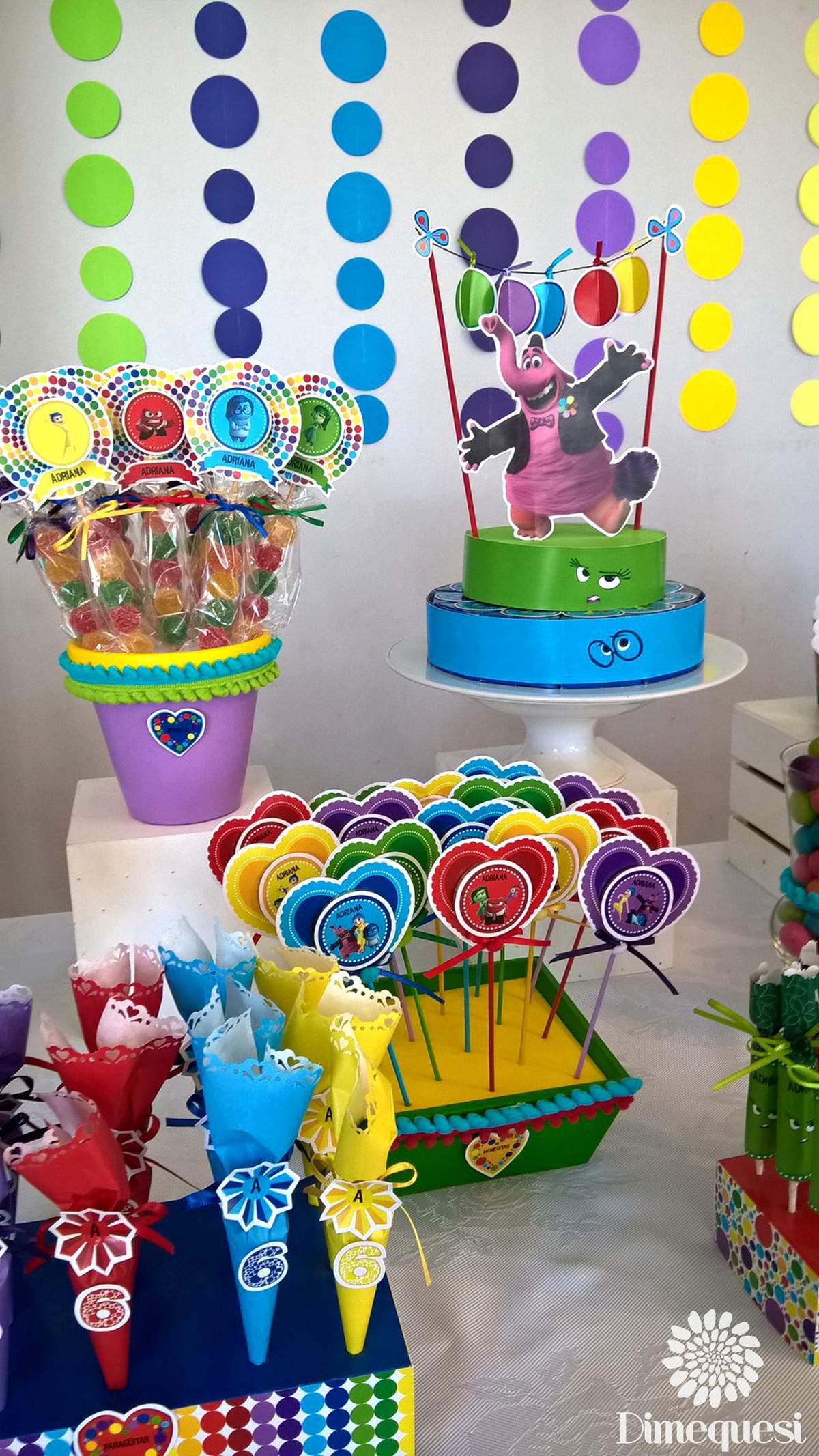 Inside Out Birthday Party Ideas | Photo 13 of 22 | Catch My Party