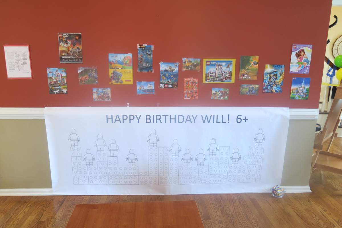 LEGO Birthday Party Ideas | Photo 10 of 34 | Catch My Party