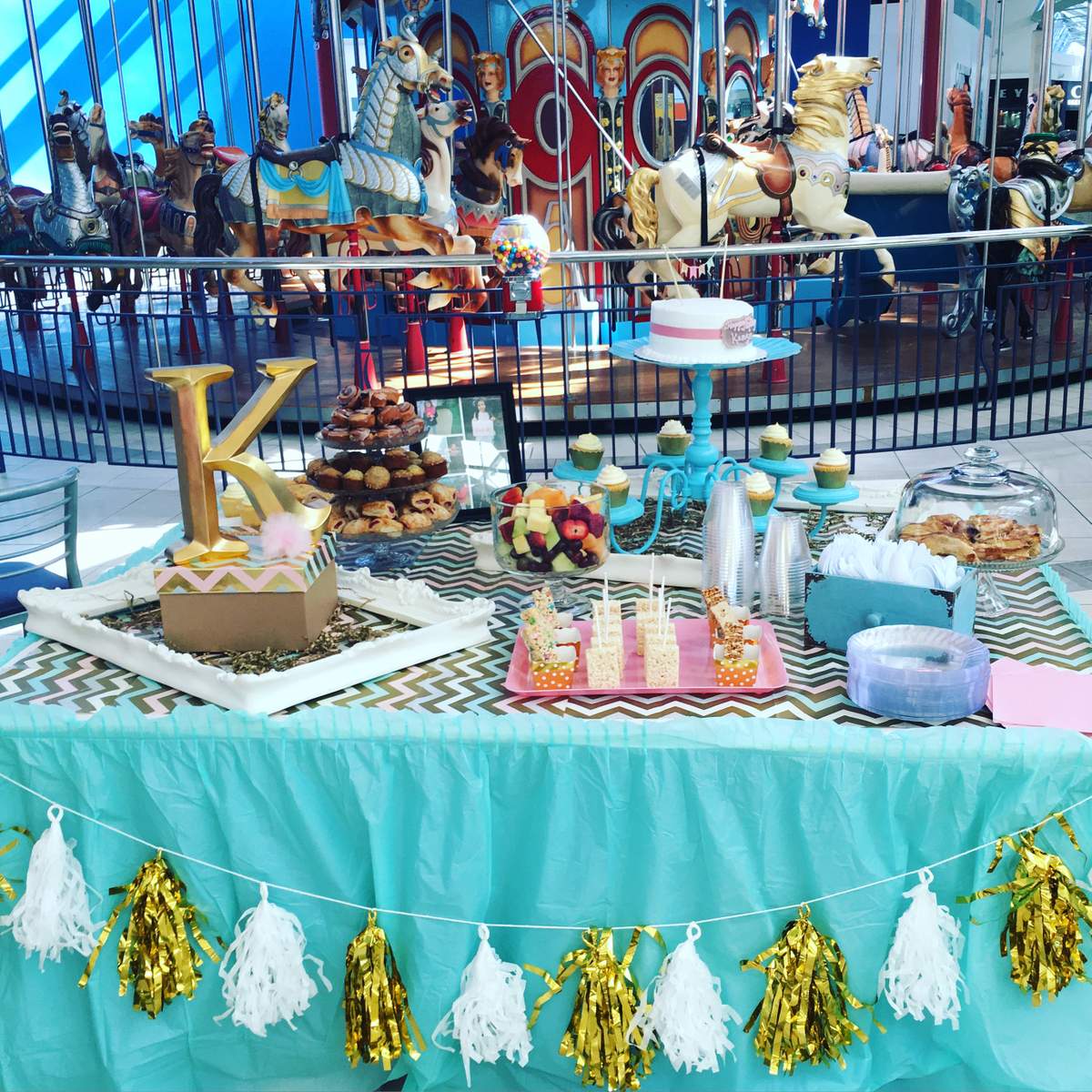 Carousel Birthday Party Ideas | Photo 1 of 9 | Catch My Party