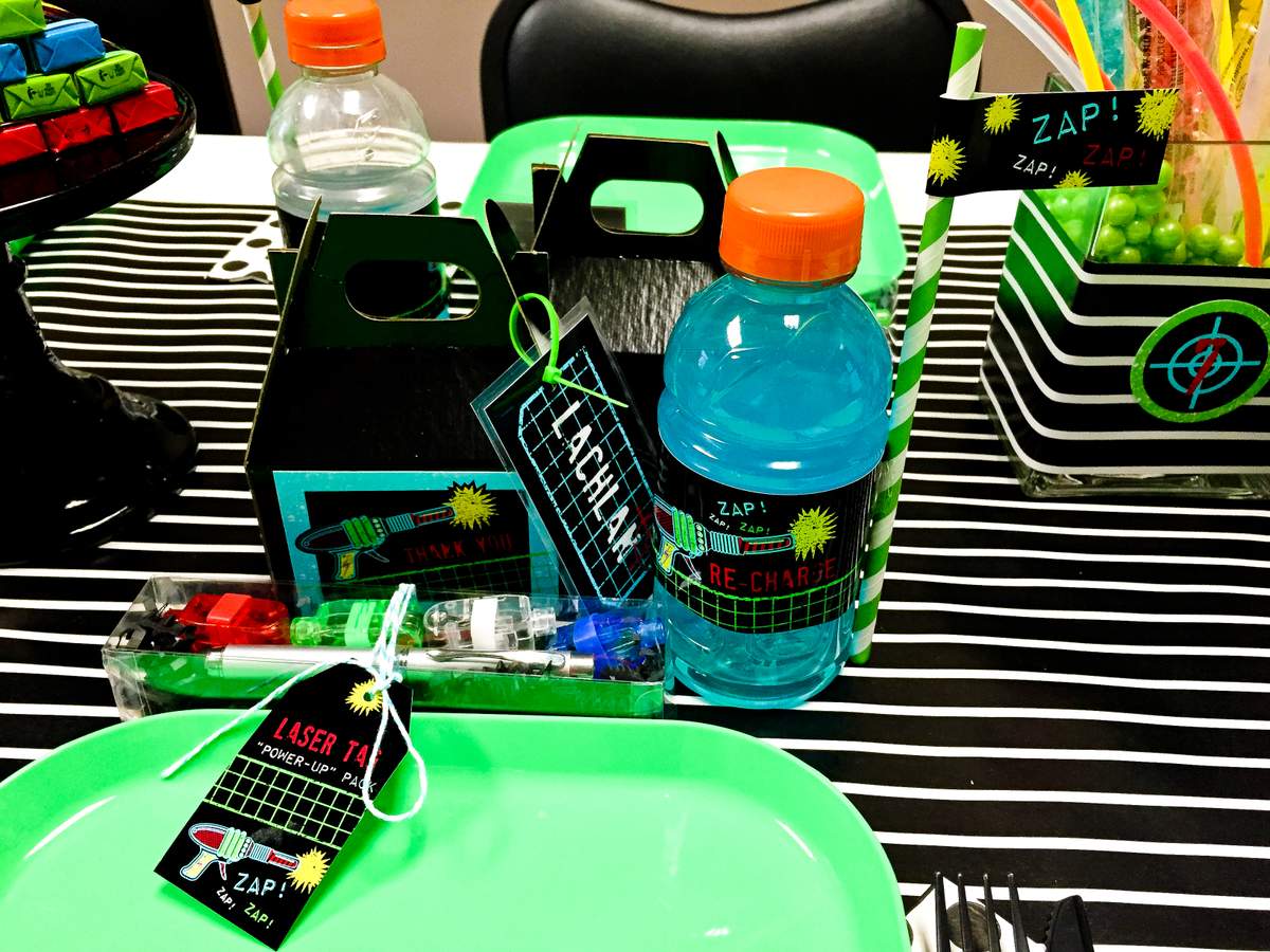 Laser Tag Birthday Party Ideas | Photo 12 of 34 | Catch My Party