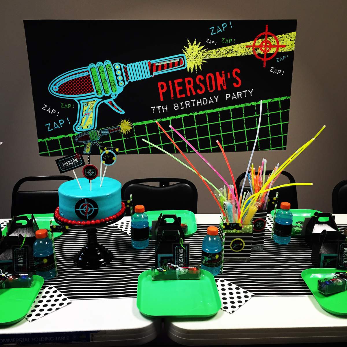 Laser Tag Birthday Party Ideas | Photo 12 of 34 | Catch My Party