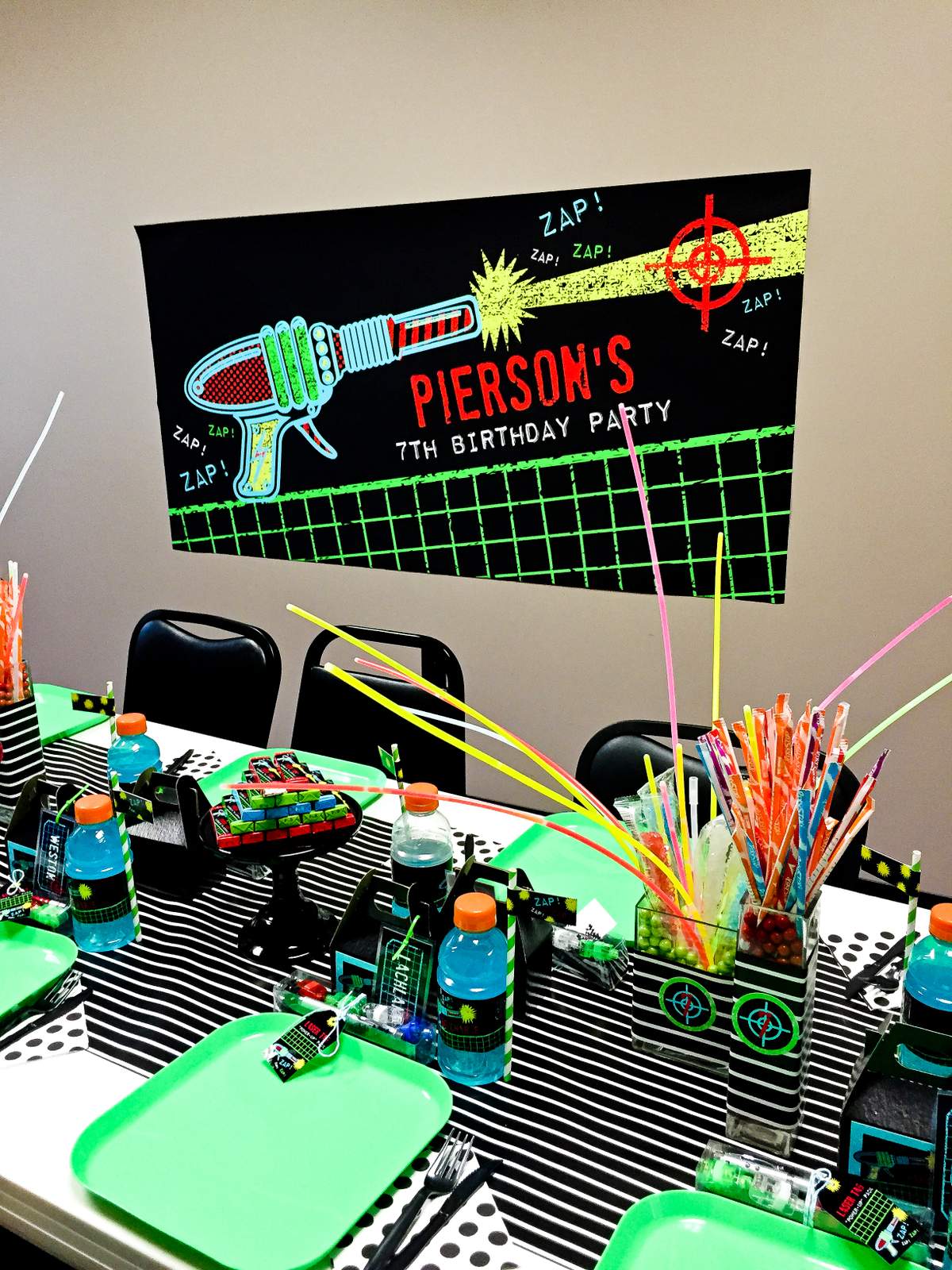 Laser Tag Birthday Party Ideas Photo 2 Of 34 Catch My Party