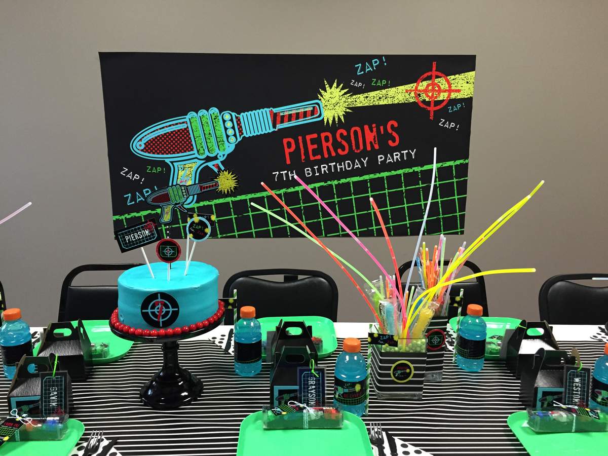 Laser Tag Birthday Party Ideas | Photo 2 of 34 | Catch My Party
