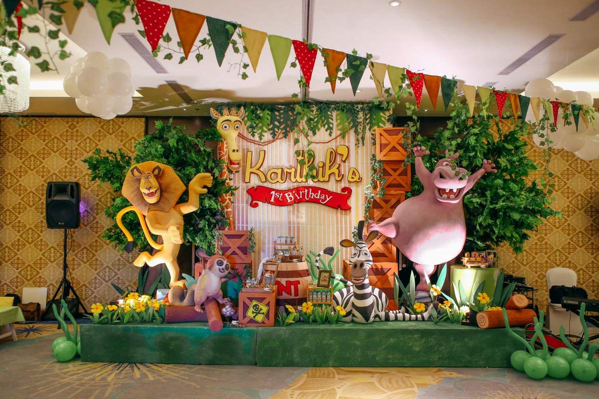 Madagascar Birthday Party Ideas | Photo 2 of 33 | Catch My Party