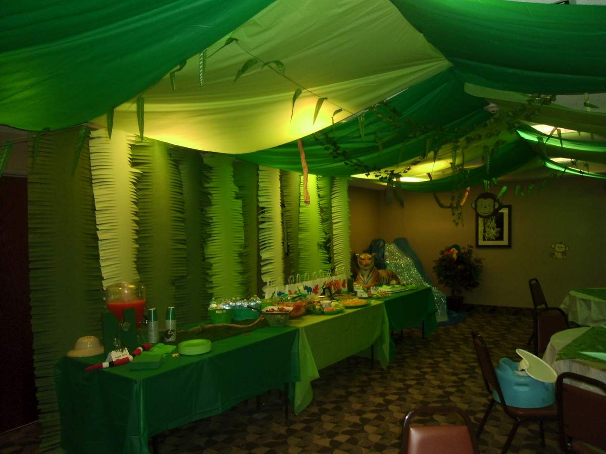 Rainforest / Jungle Birthday Party Ideas | Photo 1 of 40 | Catch My Party