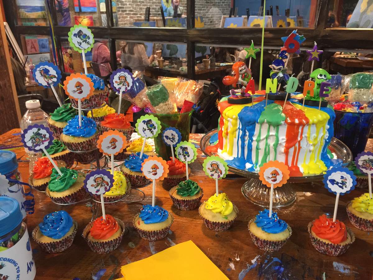 Splatoon Birthday Party Ideas | Photo 1 of 22 | Catch My Party