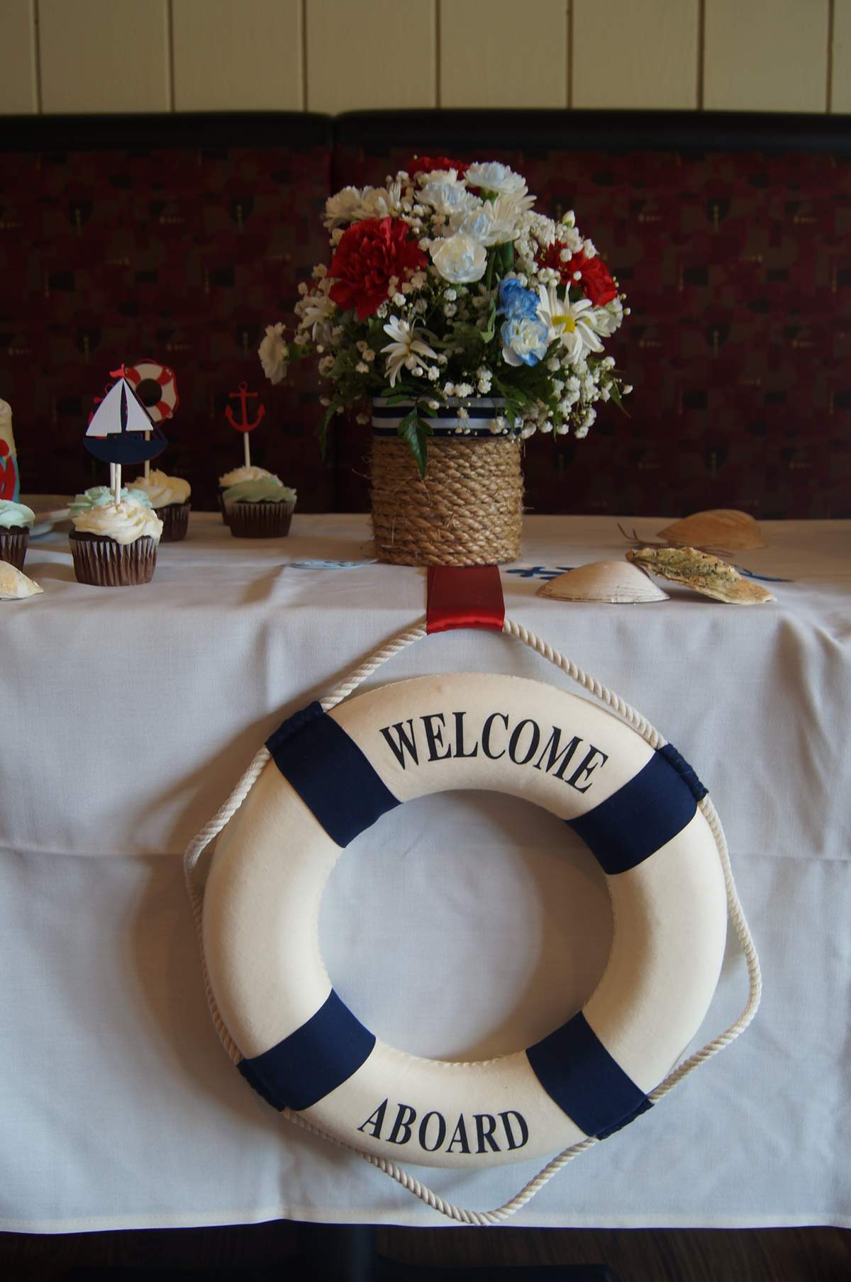 Nautical Baby Shower Party Ideas | Photo 1 of 11 | Catch My Party