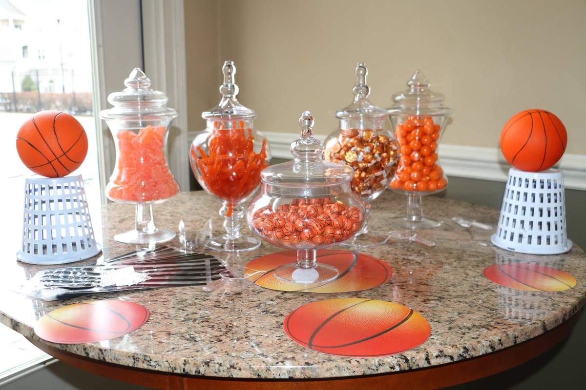 Basketball Theme Birthday Party Ideas | Photo 9 of 13 | Catch My Party
