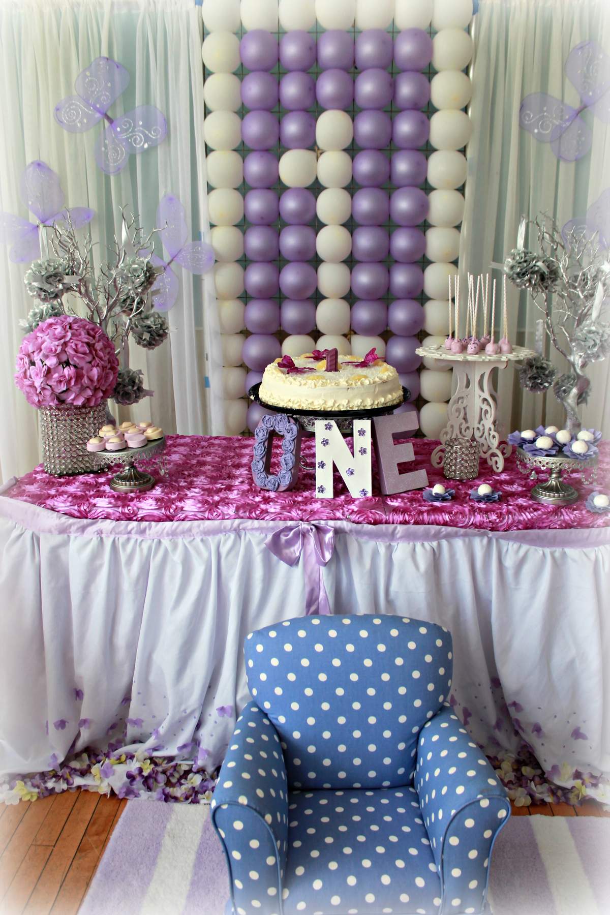 Butterflies Birthday Party Ideas | Photo 6 of 15 | Catch My Party