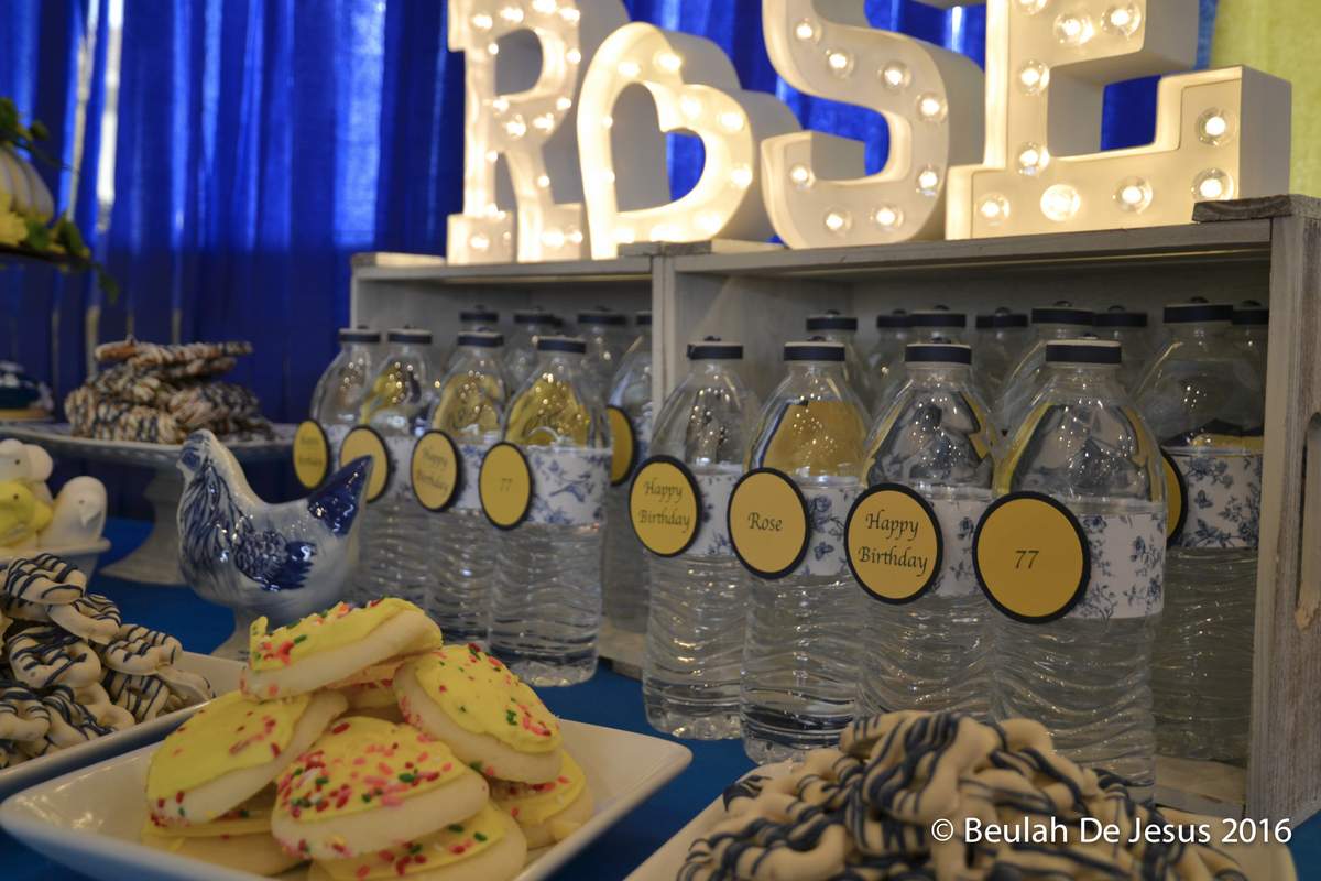 French Toile Birthday Party Ideas | Photo 6 of 23 | Catch My Party