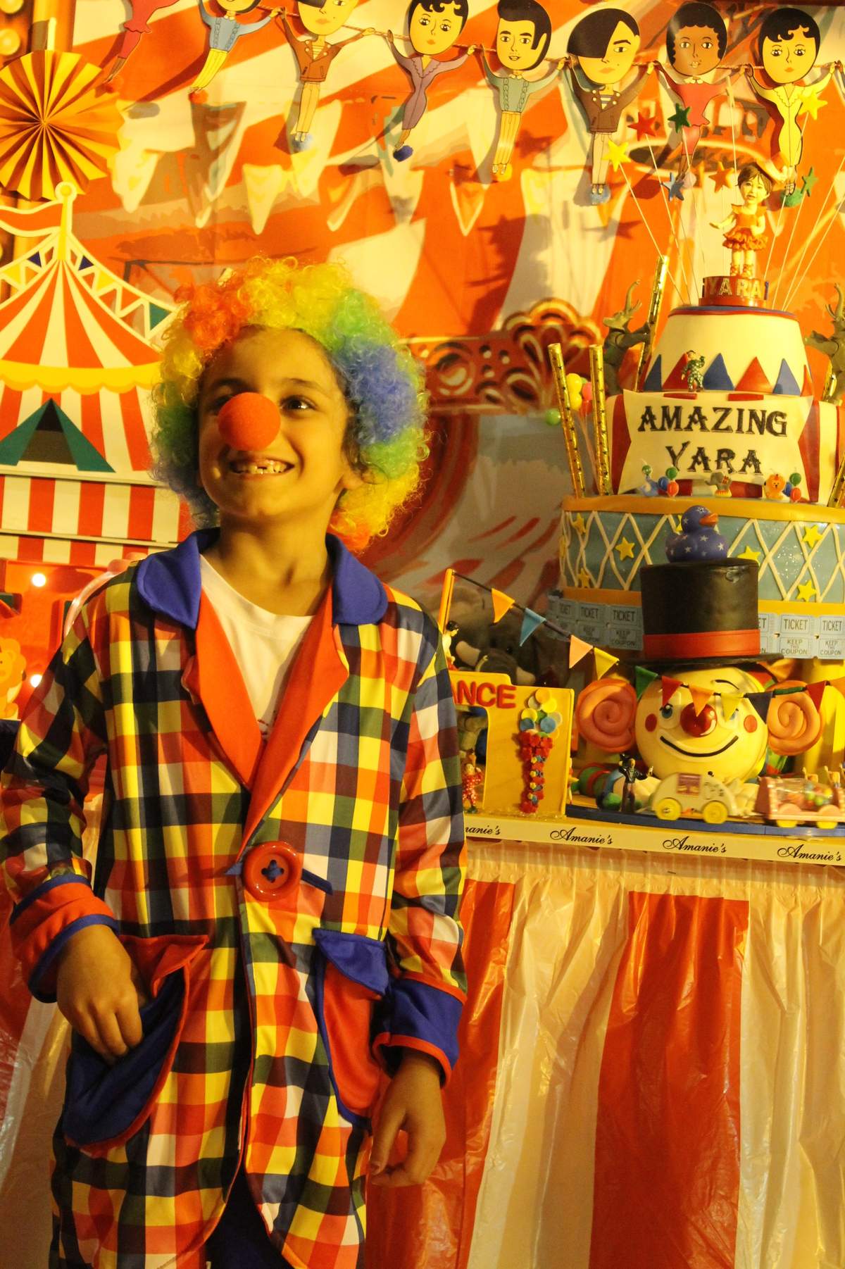 Circus / Carnival Dinner Party Party Ideas | Photo 1 of 13 | Catch My Party