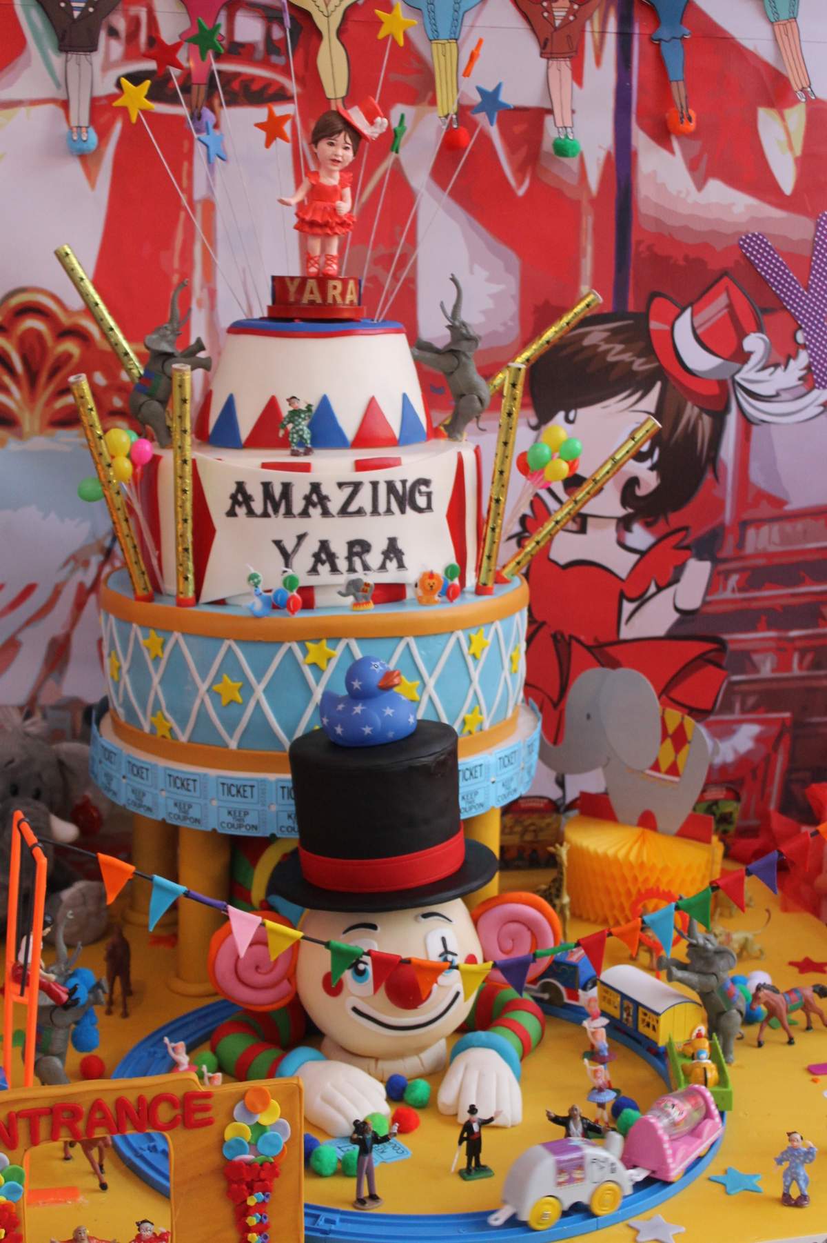 Circus / Carnival Dinner Party Party Ideas | Photo 2 of 13 | Catch My Party