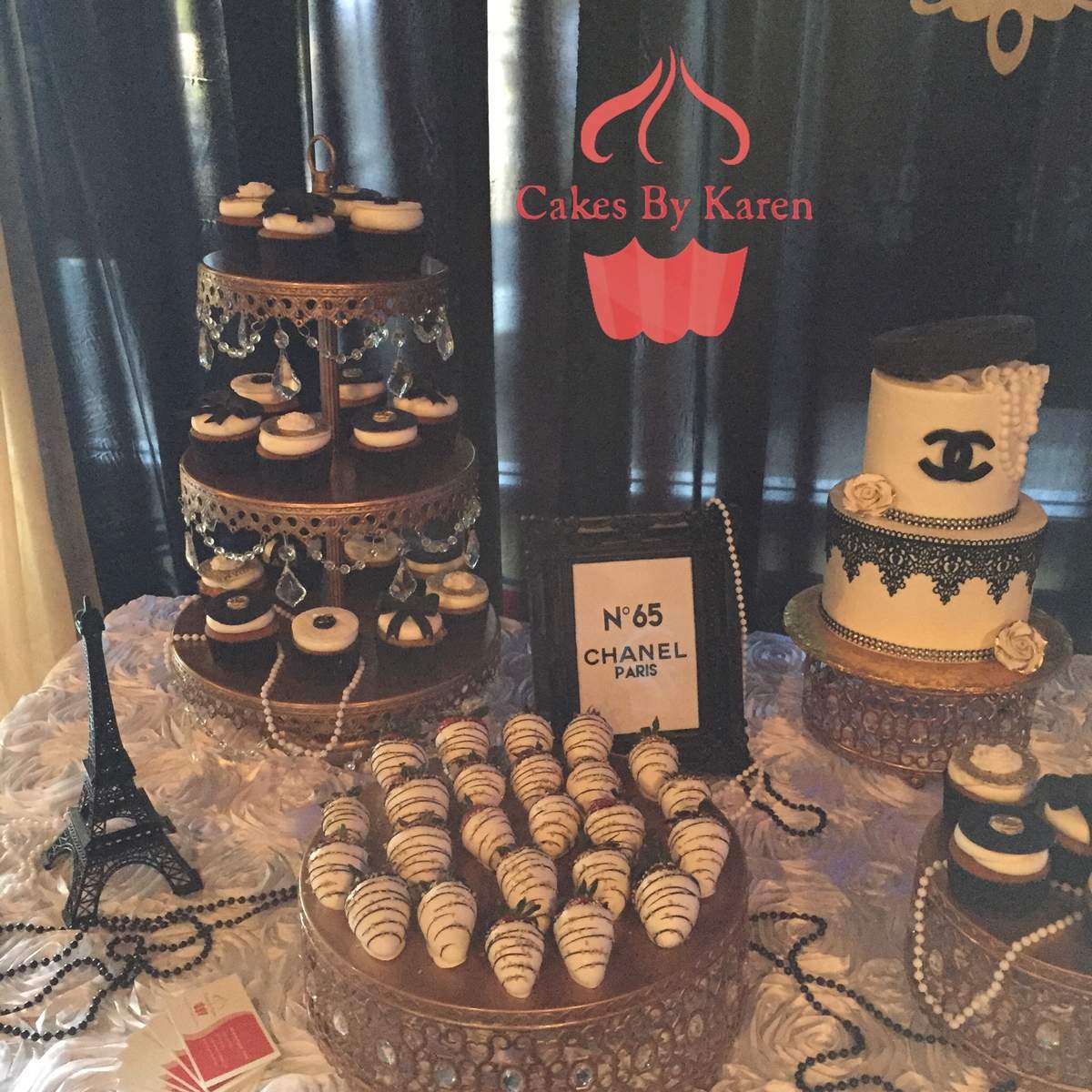 Chanel Birthday Party Ideas | Photo 2 of 6 | Catch My Party