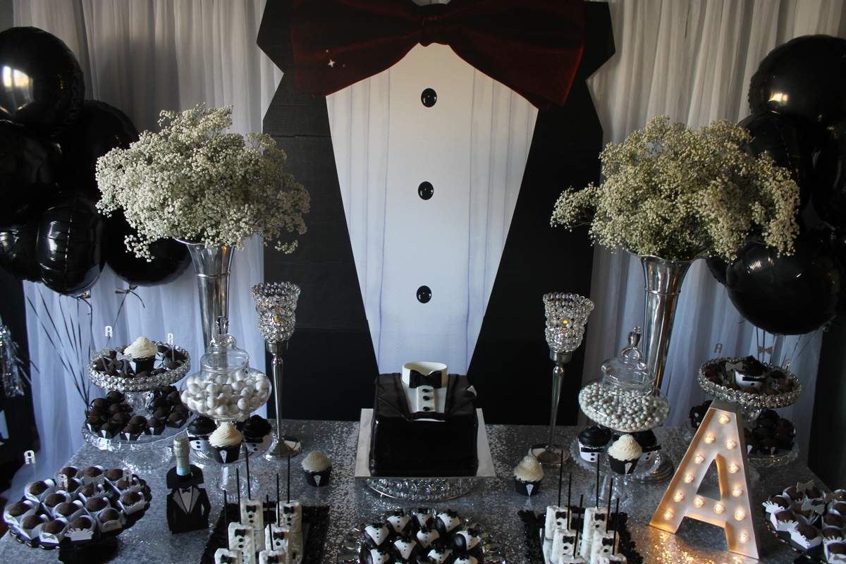 Tuxedo Birthday Party Ideas | Photo 1 of 19 | Catch My Party