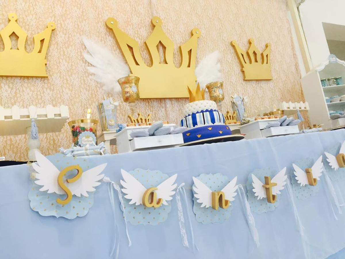 Angel Prince | Principe Angelado Birthday Party Ideas | Photo 5 of 24 ...