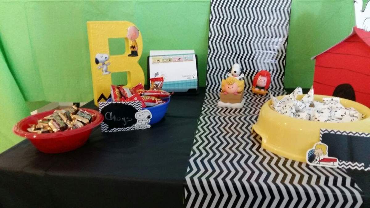 Peanuts & Snoopy Birthday Party Ideas | Photo 4 of 43 | Catch My Party