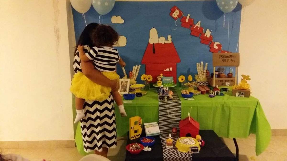 Peanuts & Snoopy Birthday Party Ideas | Photo 3 of 43 | Catch My Party