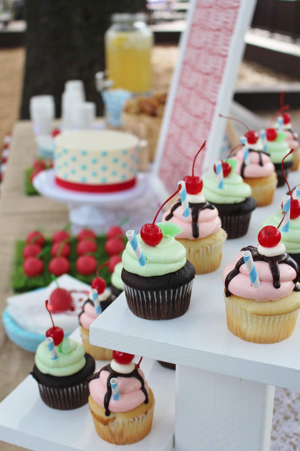 Cherries Birthday Party Ideas | Photo 20 of 28 | Catch My Party