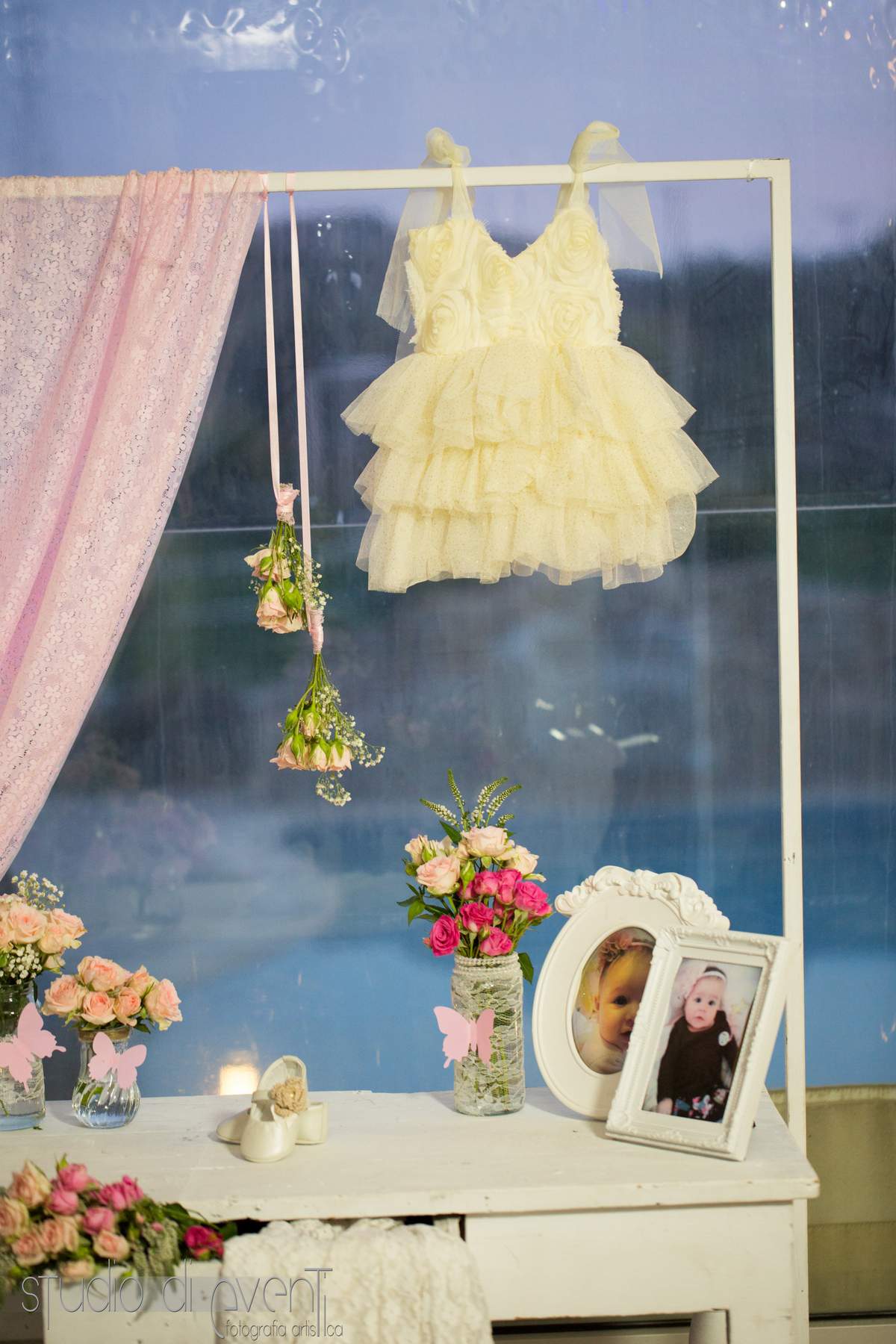 Spring Flowers Baptism Party Ideas | Photo 1 of 25 | Catch My Party