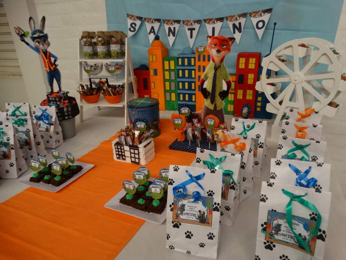 Zootopia Birthday Party Ideas | Photo 1 of 11 | Catch My Party