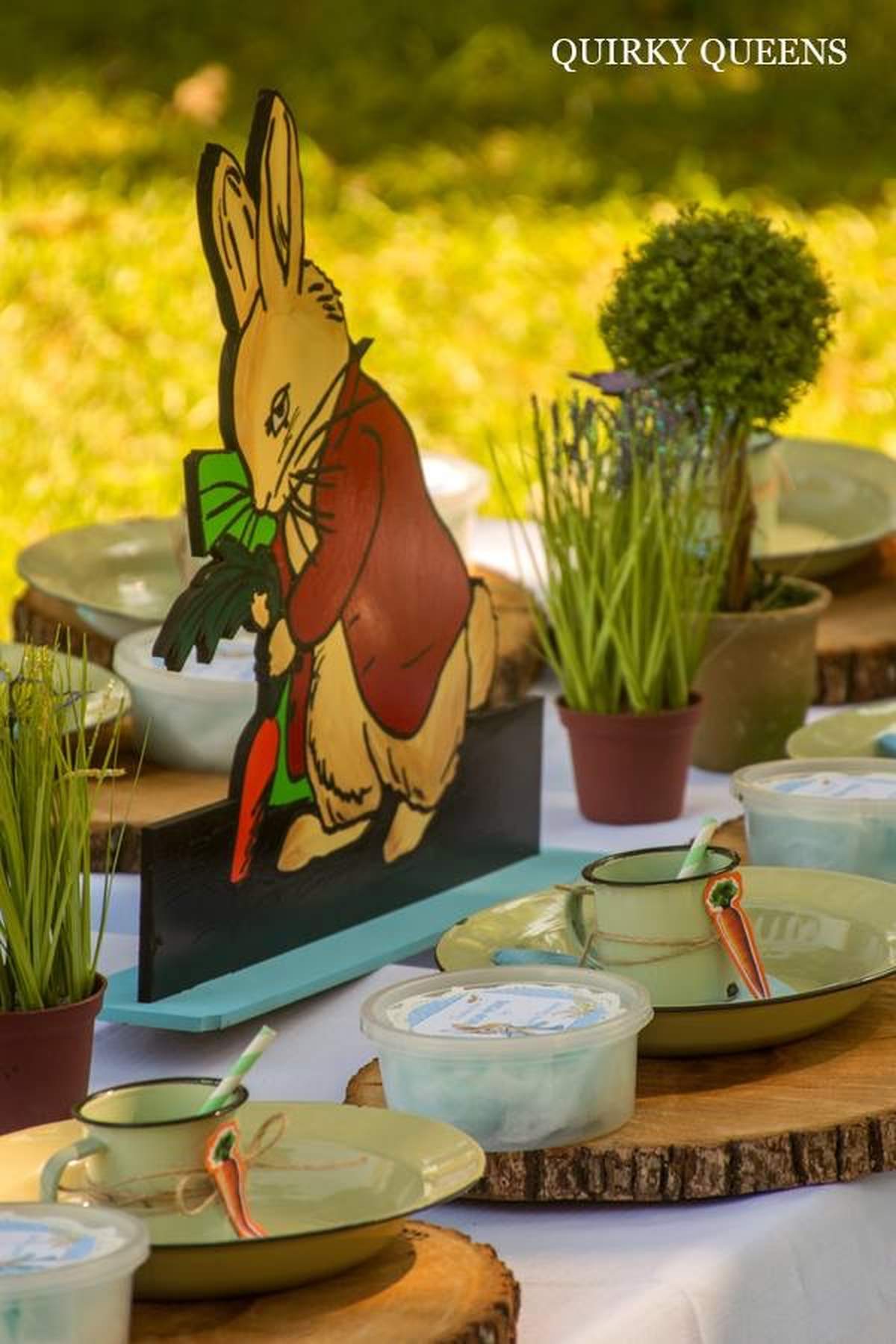 Peter Rabbit and friends Birthday Party Ideas | Photo 3 of 48 | Catch ...