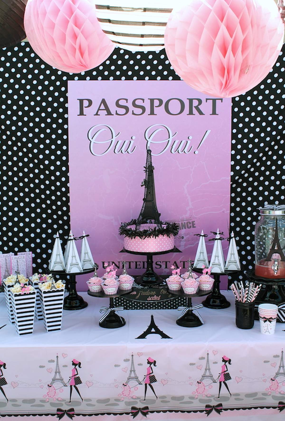 French / Parisian Birthday Party Ideas | Photo 1 of 14 | Catch My Party